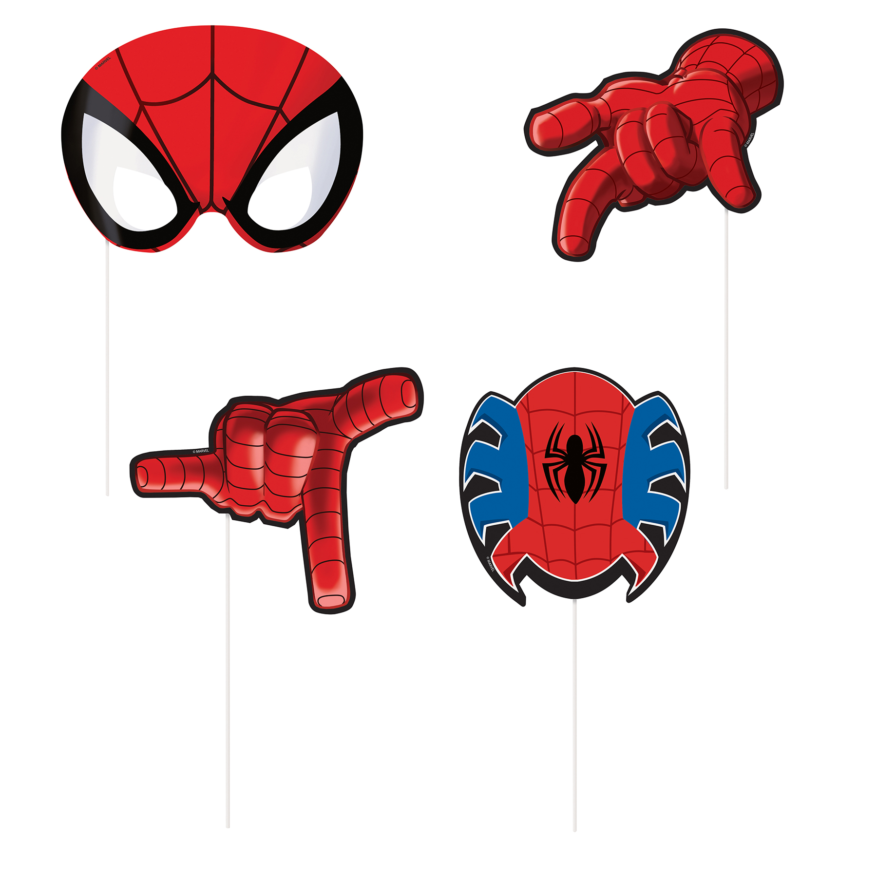 Spider-Man Photo Booth Props, 8ct