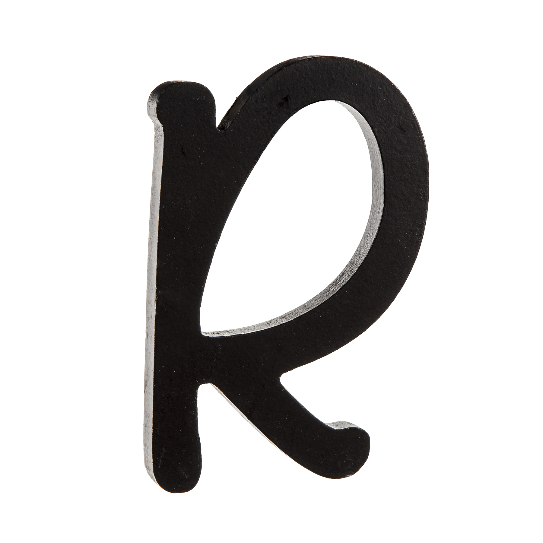 Buy the 5" Black Wooden Script Letter by ArtMinds® at Michaels