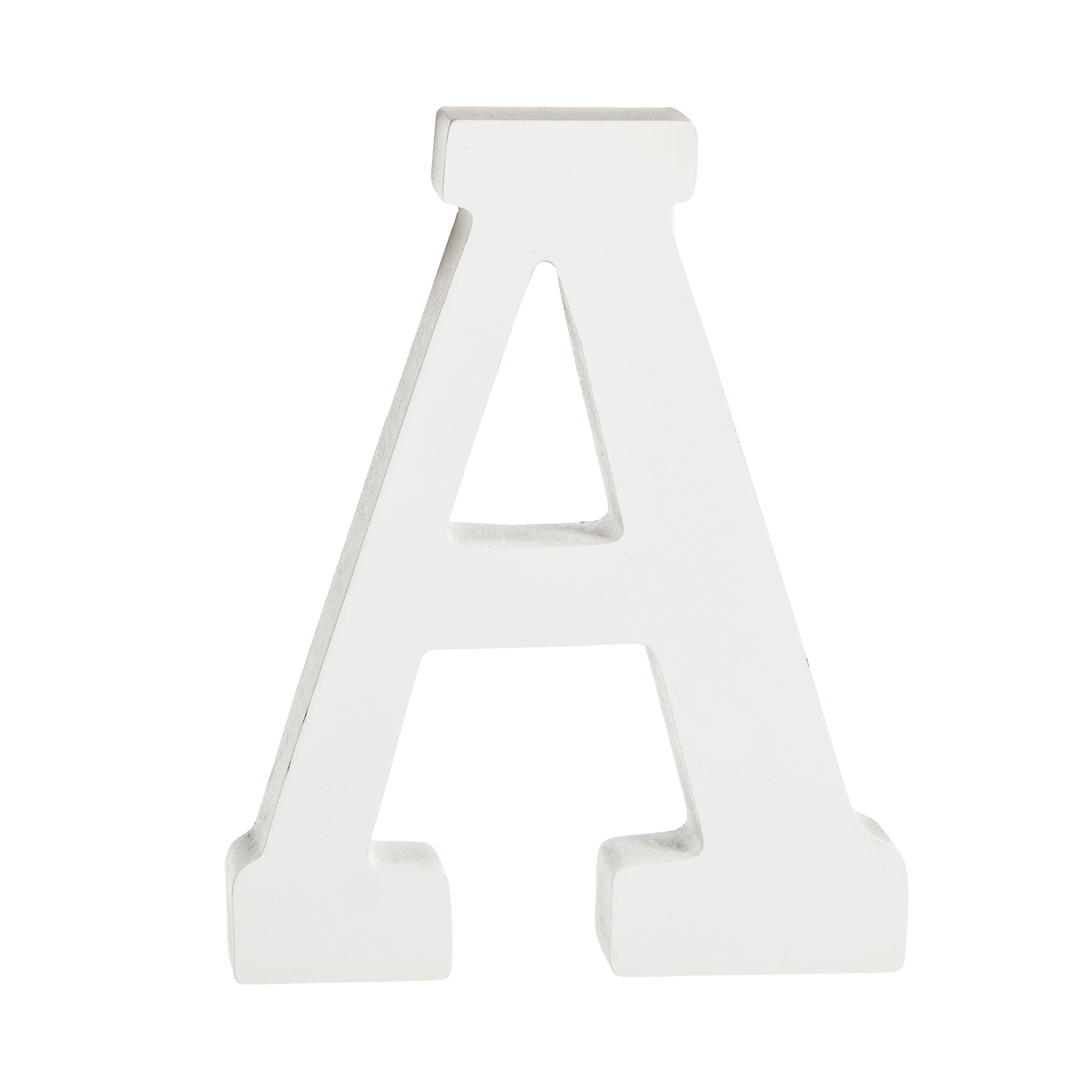 Find the White Letter By ArtMinds®, 4.75" at Michaels
